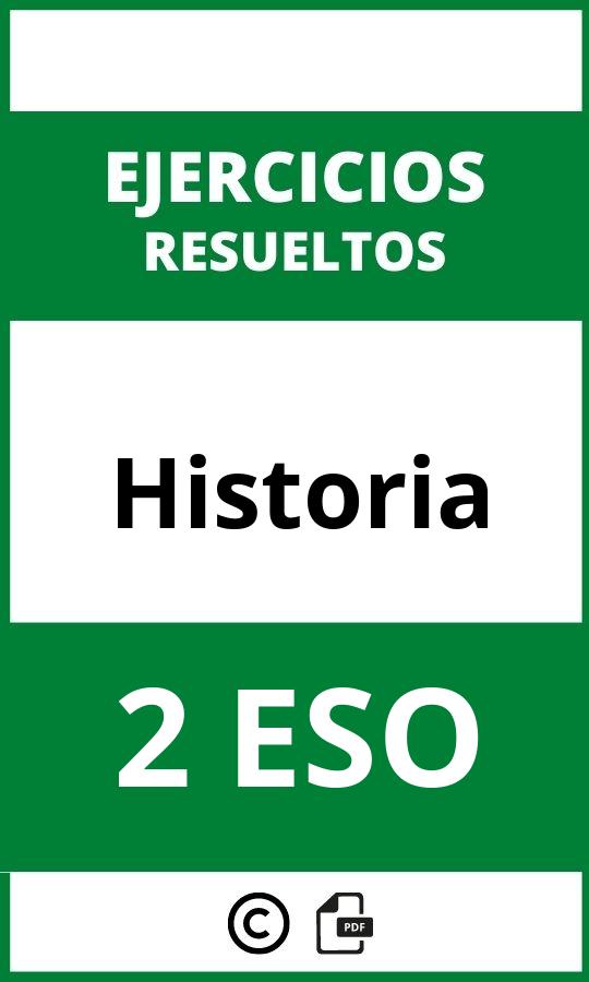 Ejercicios Historia 2 ESO PDF 2025